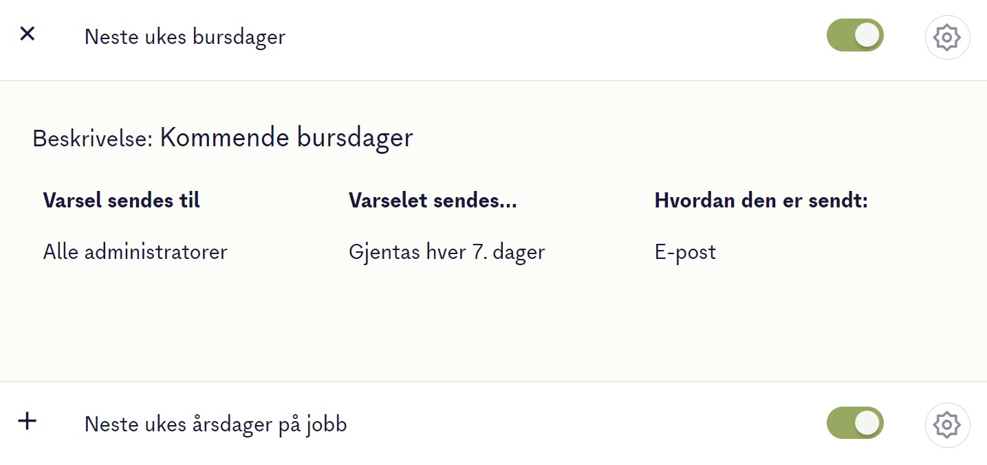 Bedre kontroll med smarte varslinger - Adminkit